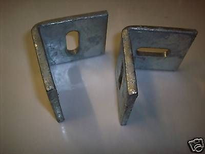 2 x 50mm Galvanised angle cleats – Gwyn Jones