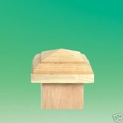 Temple post cap for 3" fence posts decking tops – Gwyn Jones